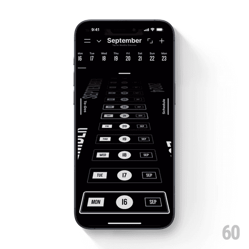 60fps - UI/UX animation inspiration for mobile & web apps