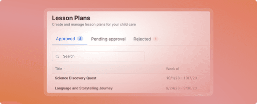 Modern Child Care Management Software & App | Playground