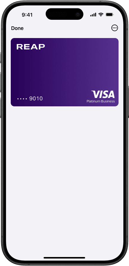 Reap | Limitless financial solutions