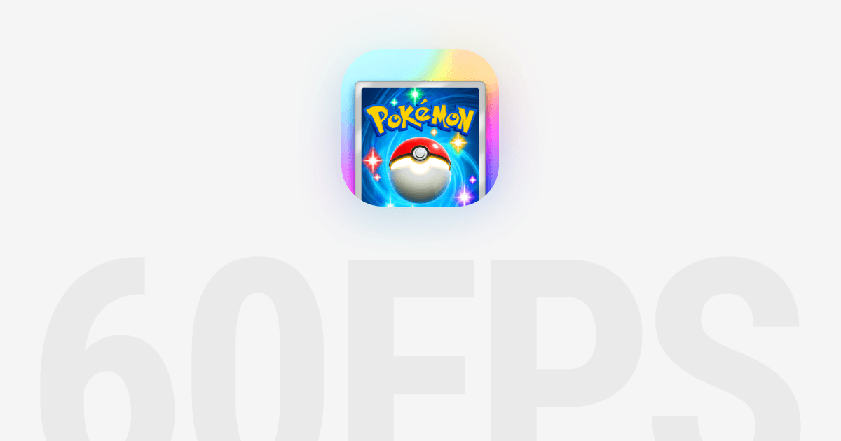 Pokémon TCG Pocket iOS App UI/UX design animation – 60fps