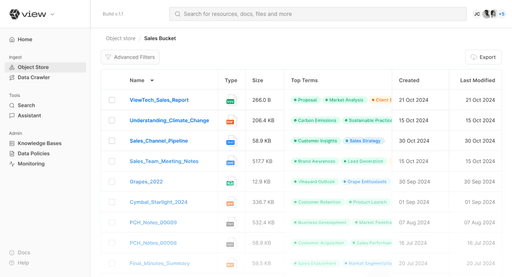 View - Data and AI Deployments for Enterprise