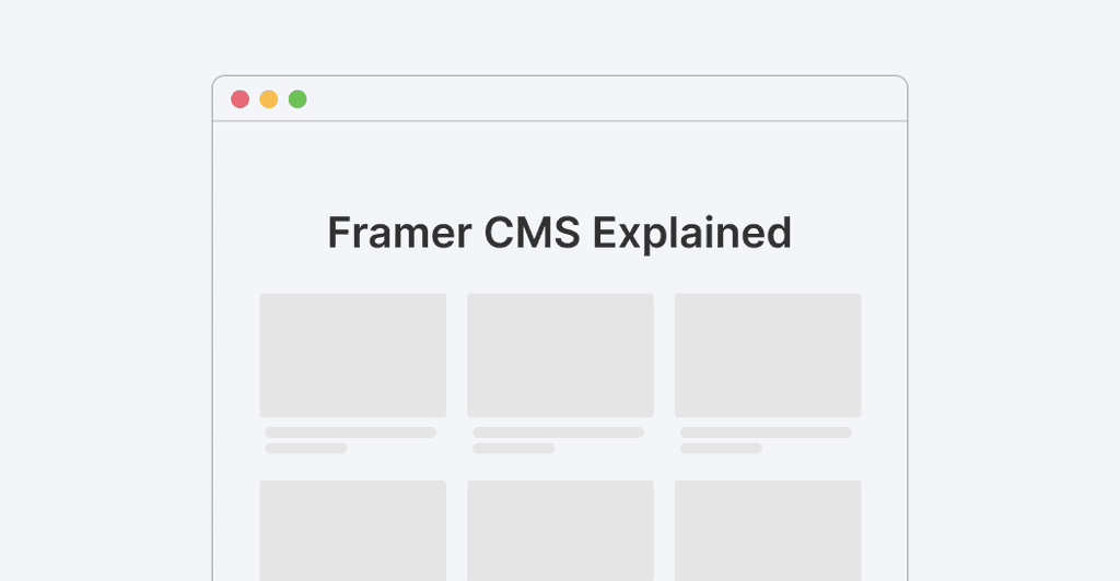 Intro To The Framer CMS - clicks.supply