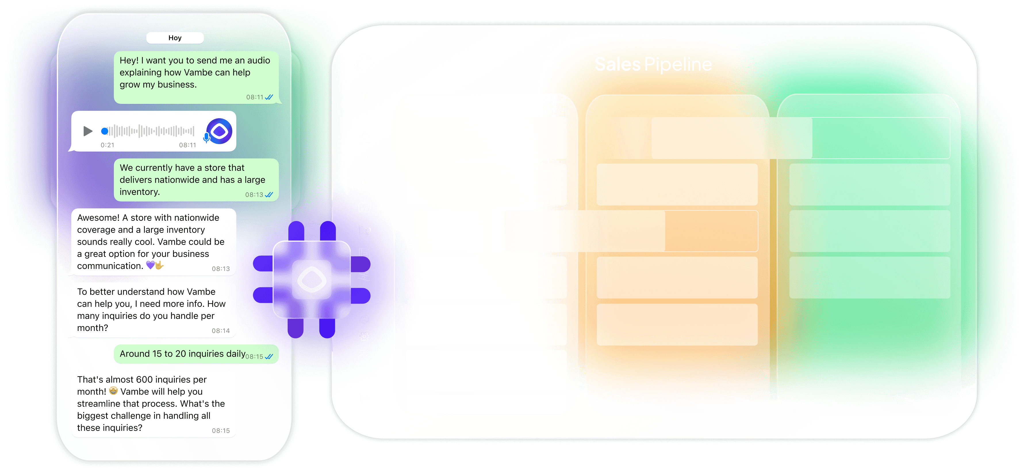 Vambe · All-in-one sales, and customer engagement platform
