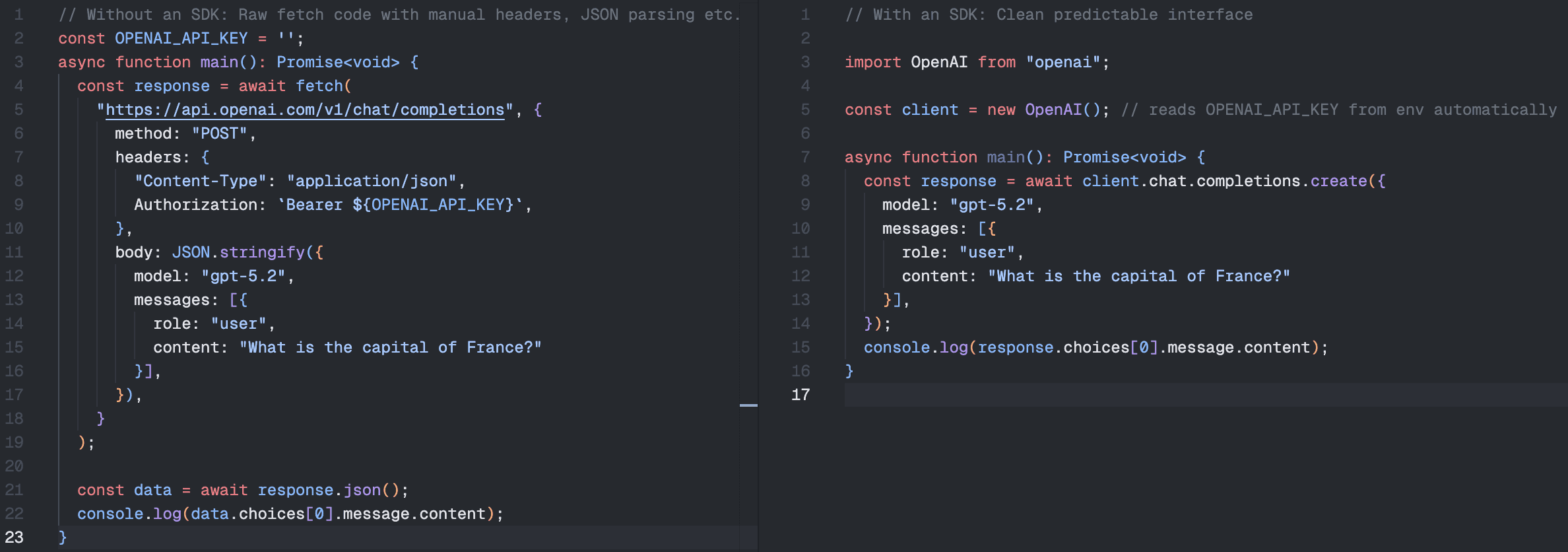 Stainless - Blog - How to generate a TypeScript SDK from your OpenAPI spec
