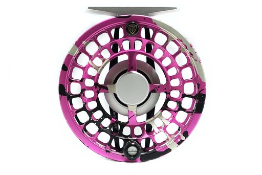 Custom Fly Fishing Reeling in Colors