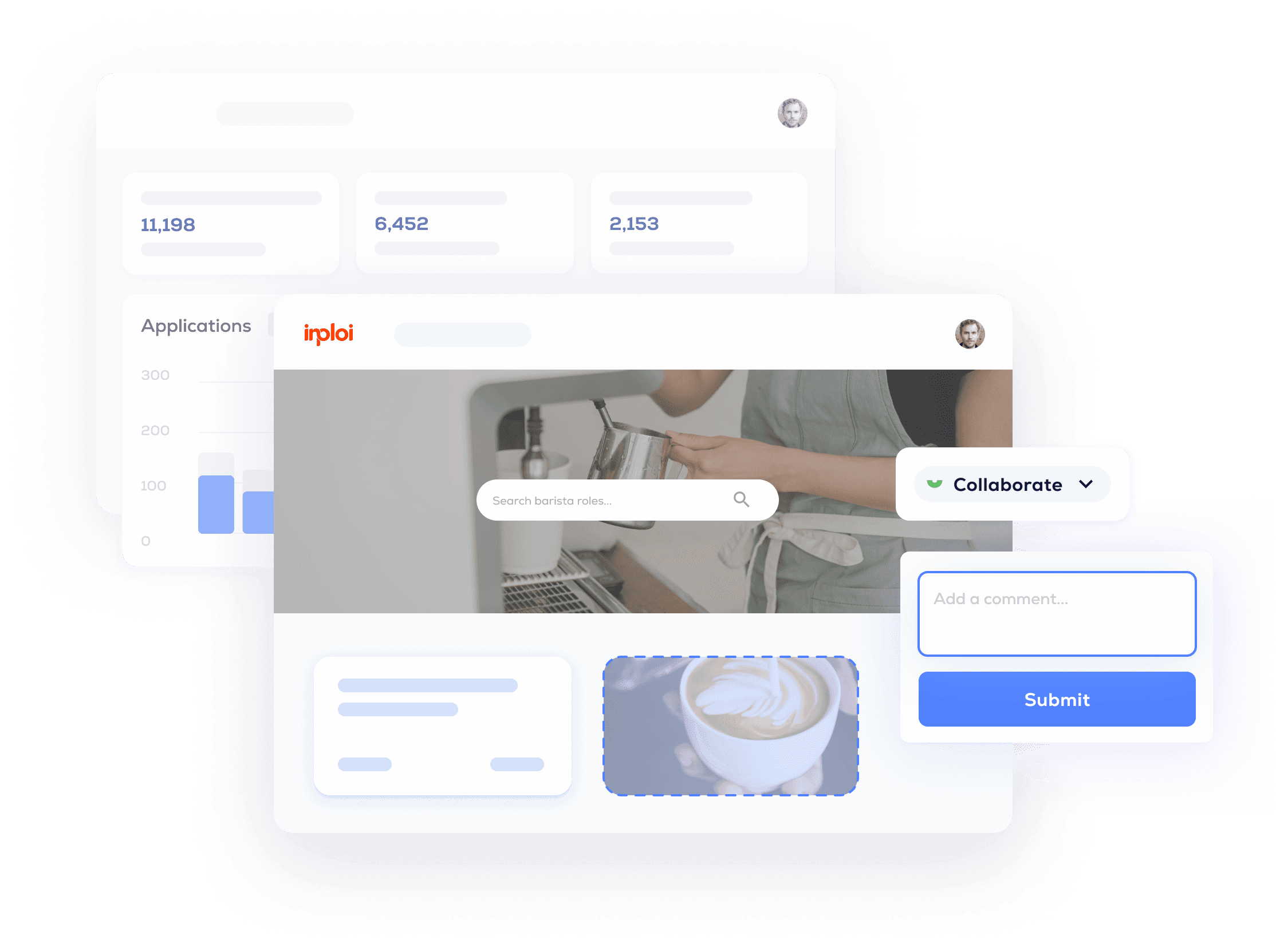 inploi | Feature · Collaborate