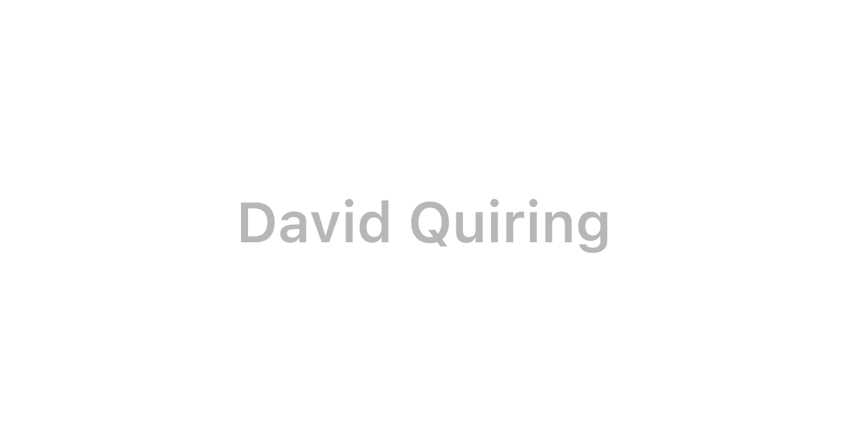 David Quiring