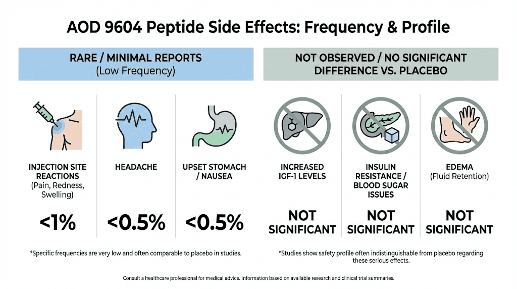 AOD 9604 side effects: complete safety guide for researchers - SeekPeptides