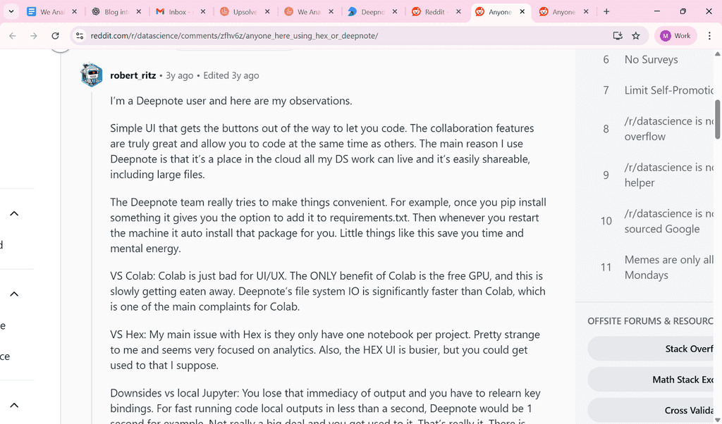 We Analyzed 100+ Deepnote Reviews: Here's What We've Found.