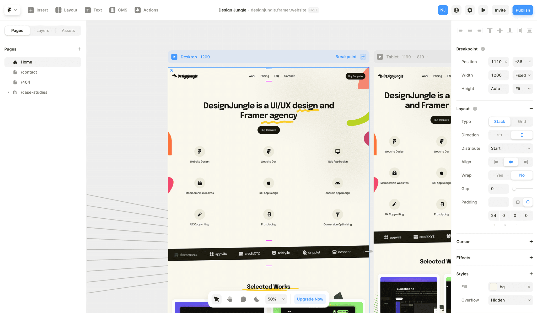 Framer Design System and UI Kit — Segment UI