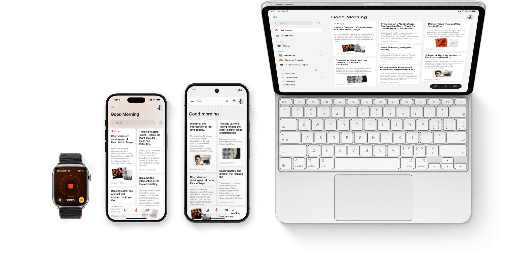 ideaShell - Your AI Voice Thinking Notes.