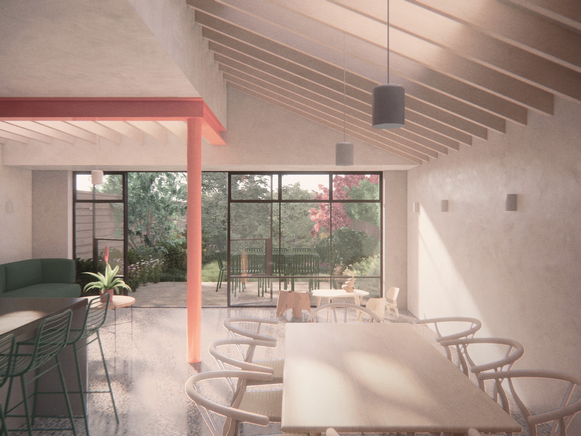 WIP Designs for a house in North Oxford - Cooke Fawcett Architects