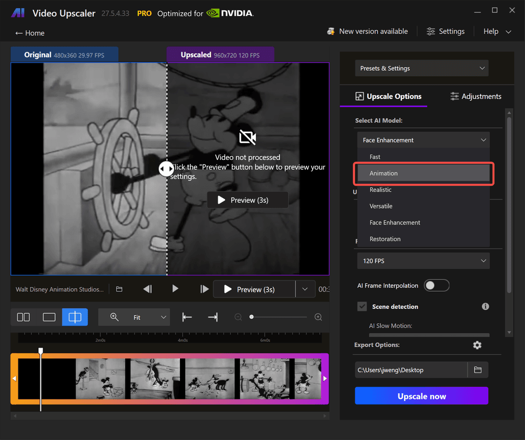 アニメを高画質化するならこれ！Nero AI Video Upscaler の使い方と効果解説 | Nero Blog
