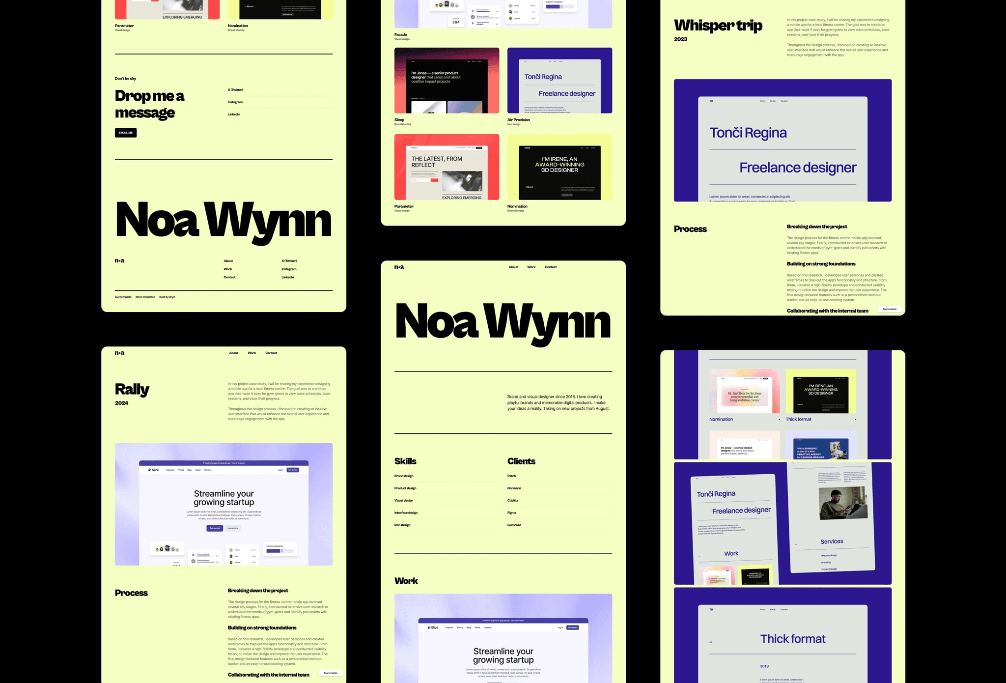 17 Best Free Framer Portfolio Templates [2025]