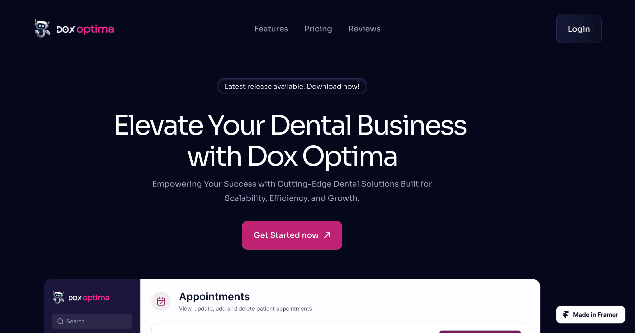 Dox Optima - Dental Clinic Manager