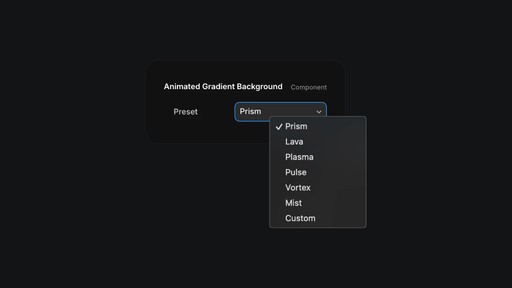 Animated Gradient Background in Framer — Framer Resource