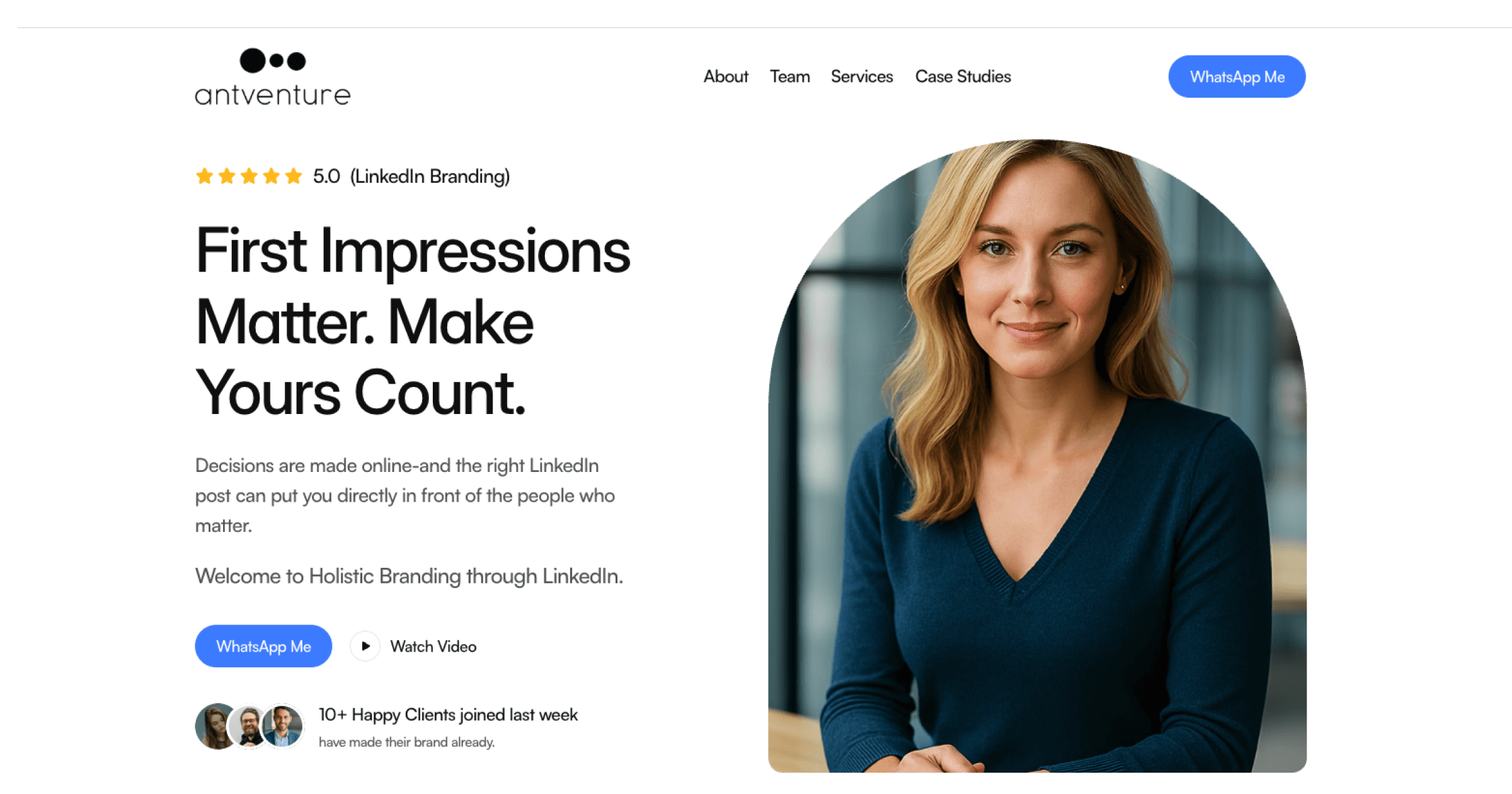 LinkedIn Branding | Ant Venture