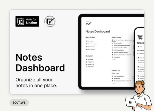20 Best and Free Notion Templates for 2025 - Solt Wagner