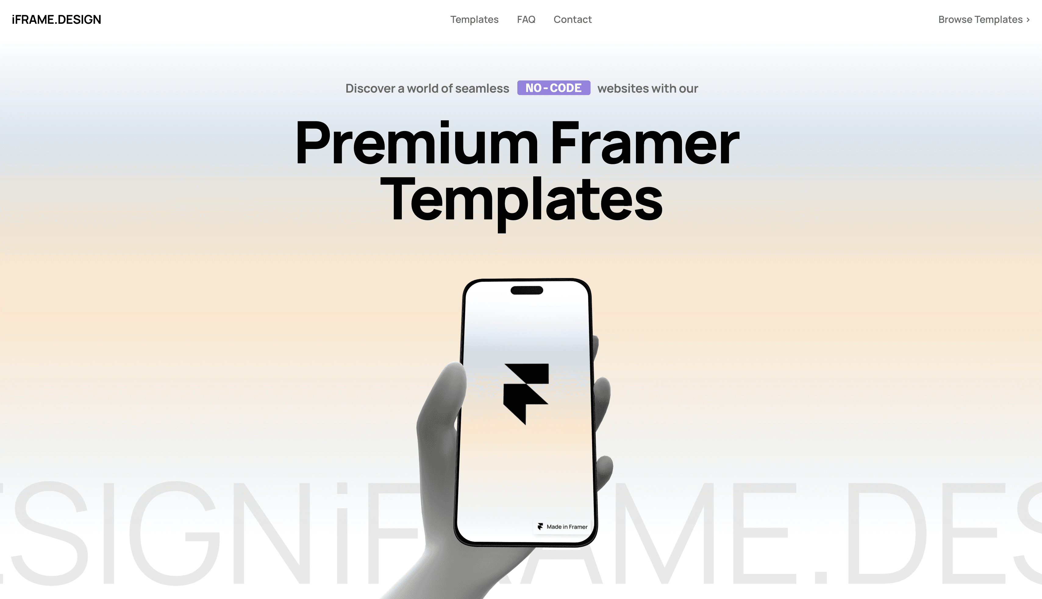 Remix Framer Templates by iframe design