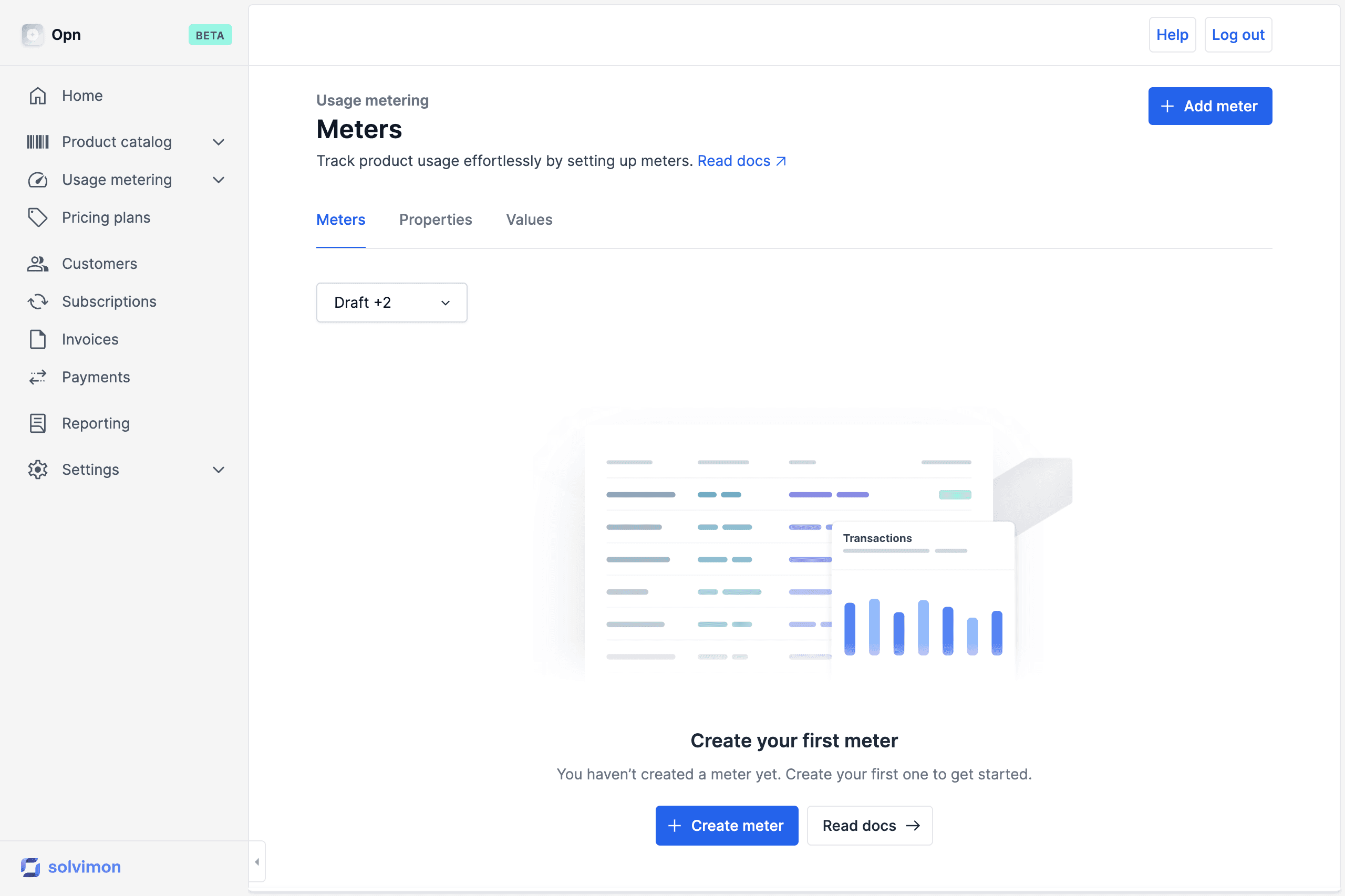 Getting Started with Metering | Solvimon