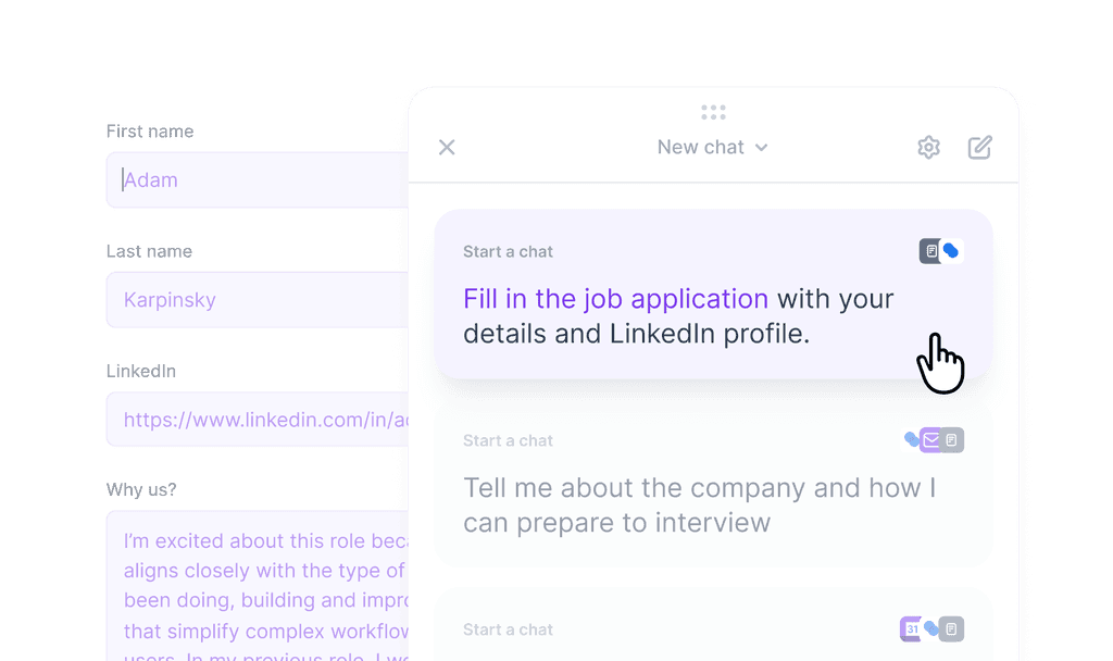Ventrilo.ai - Connects your tabs. Finishes the work.
