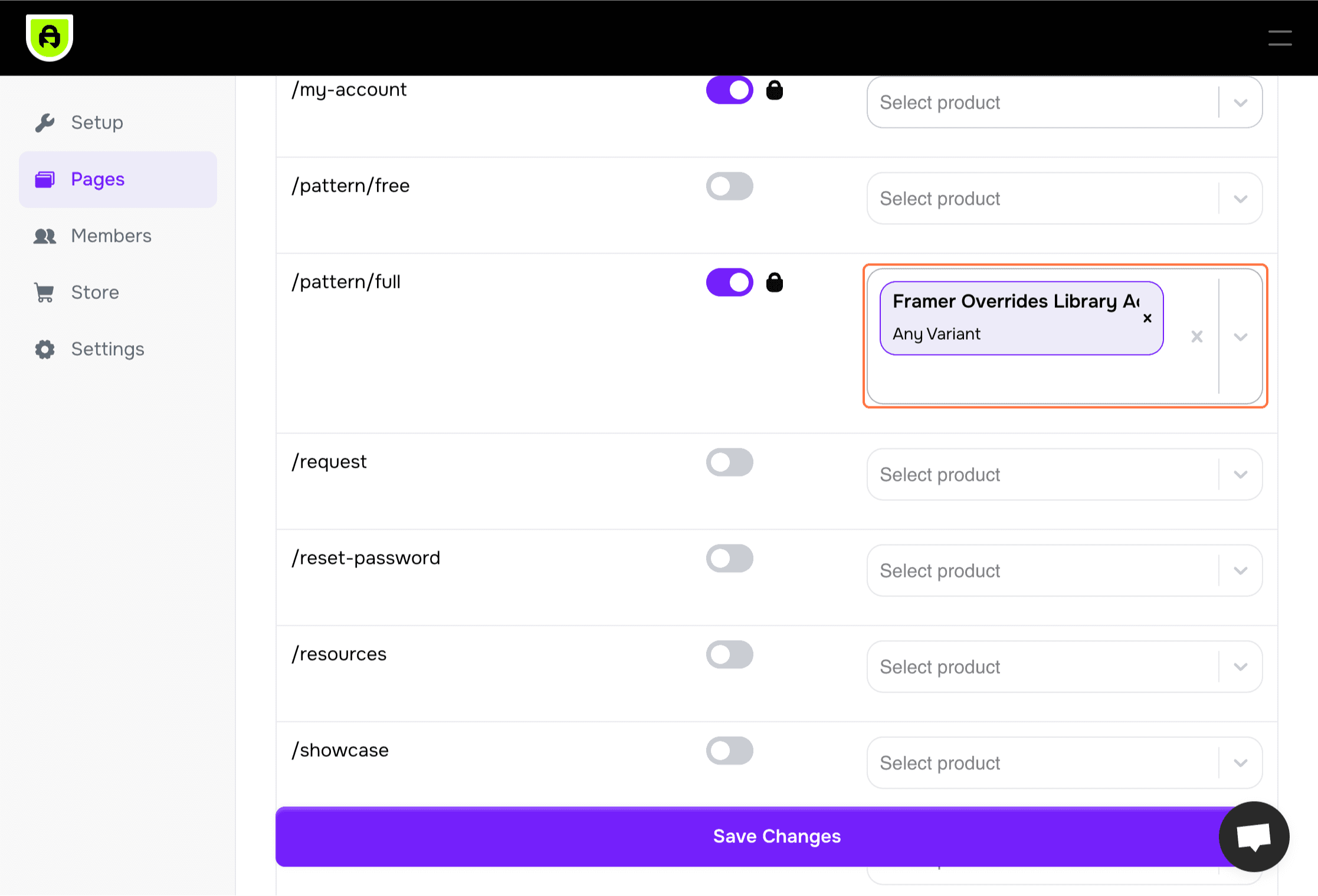 Display pages and content to only members with an active license