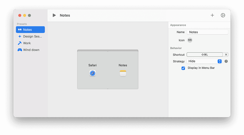 Warp - Automate your macOS Desktop