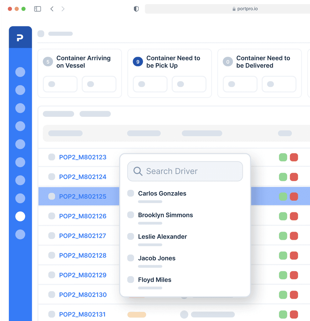 Drayage Dispatch | TMS Dispatch Software | Trucking Dispatch