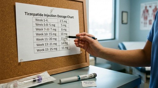 Tirzepatide injection dosage chart: complete guide to every dose, unit ...