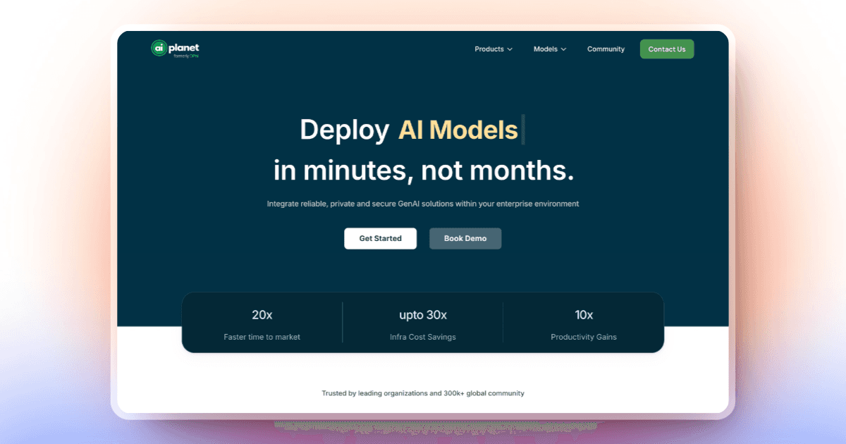 GenAI Stack - End to end GenAI orchestration engine | AI Planet