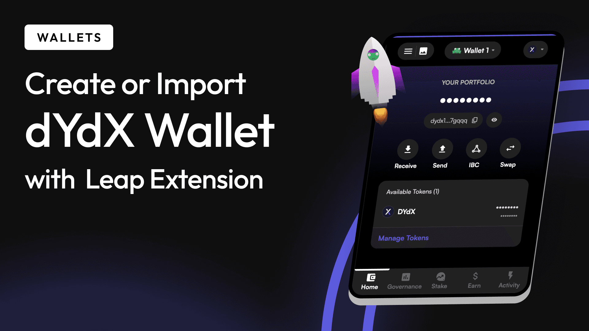 How to Create a dYdX Wallet Using Leap Wallet: Complete Guide 2025 - Leap Wallet
