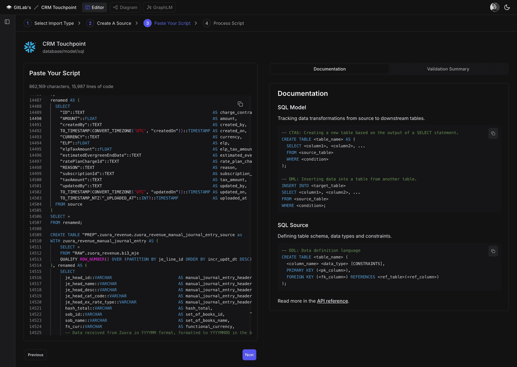 Datascale - Visualize your SQL dependencies