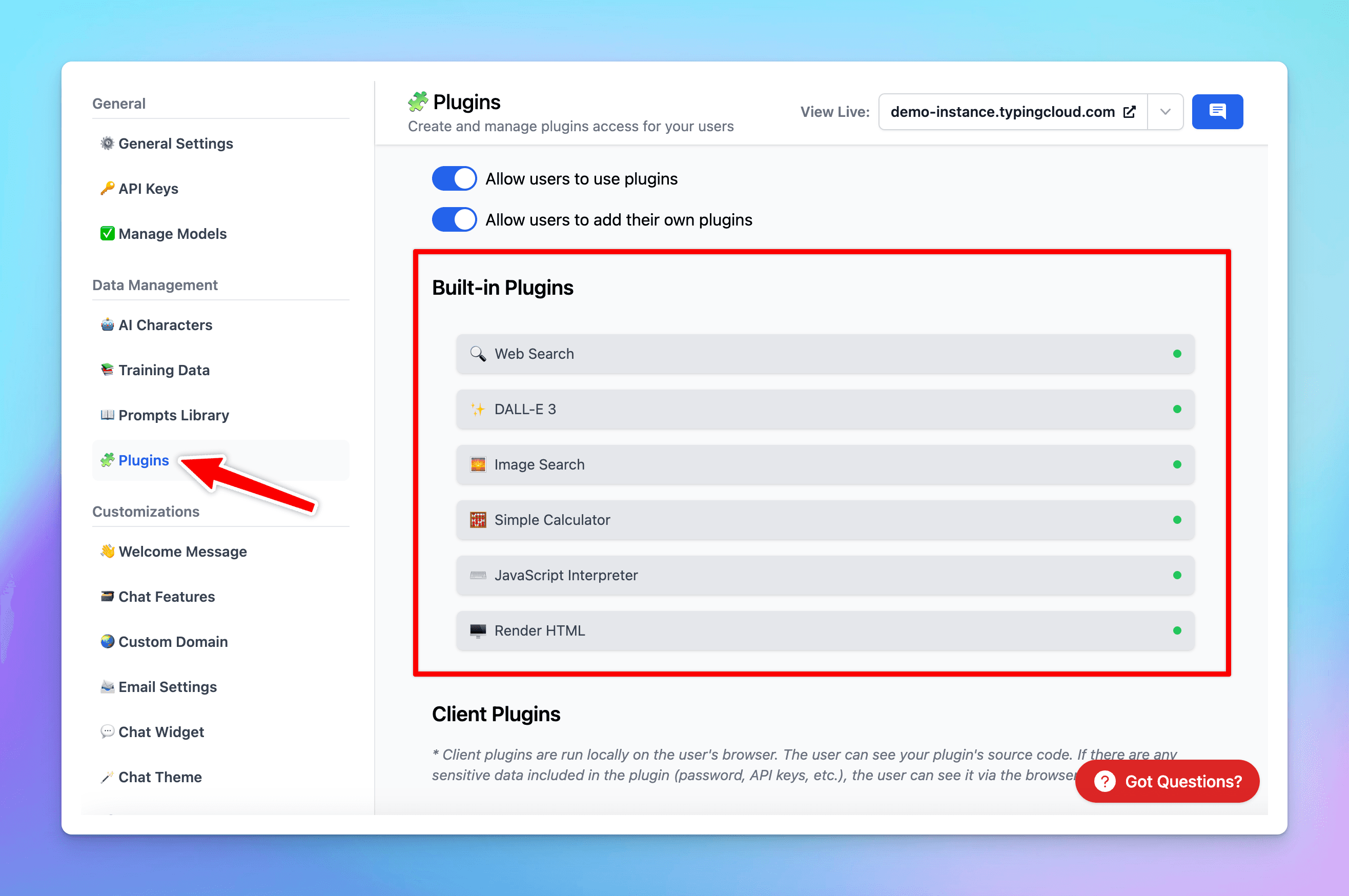 Get Started on Typing Mind Custom (Cloud-host) - Typing Mind Custom - Private & Secure ChatGPT ...