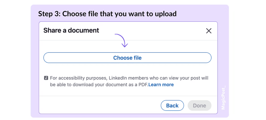 How to Add Attachments in a LinkedIn Post