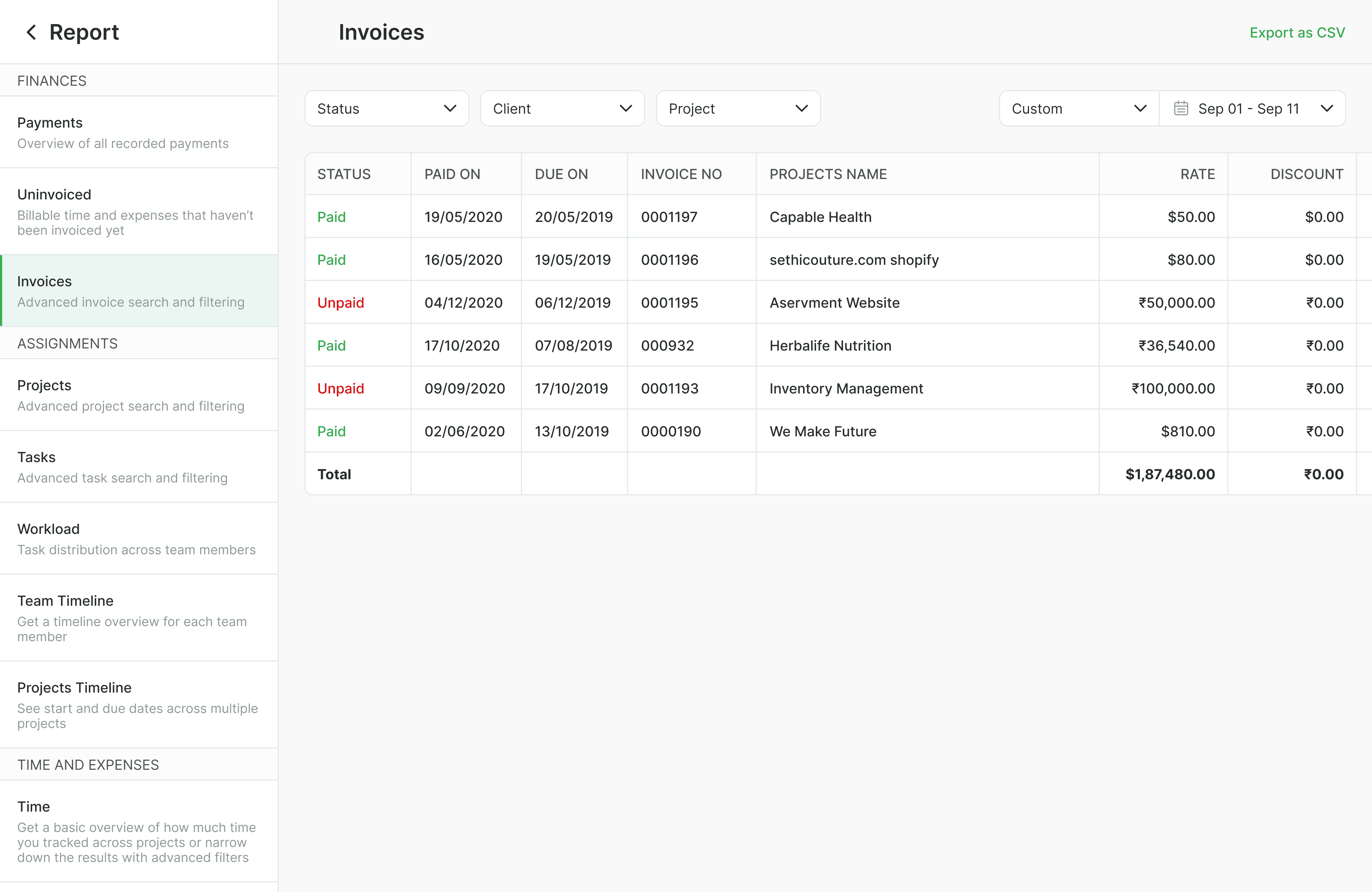Introducing Client And Invoicing Teamcamp Streamline Project