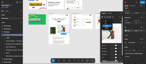 How to Crop an Image in Figma