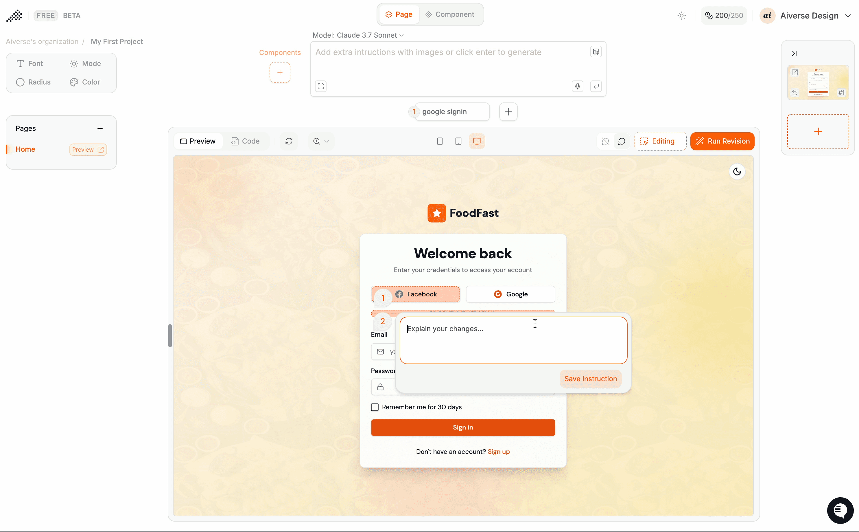 Polymet's editing UI via prompts - Assistive AI-UX Interaction | #1 library of AI-UX ...