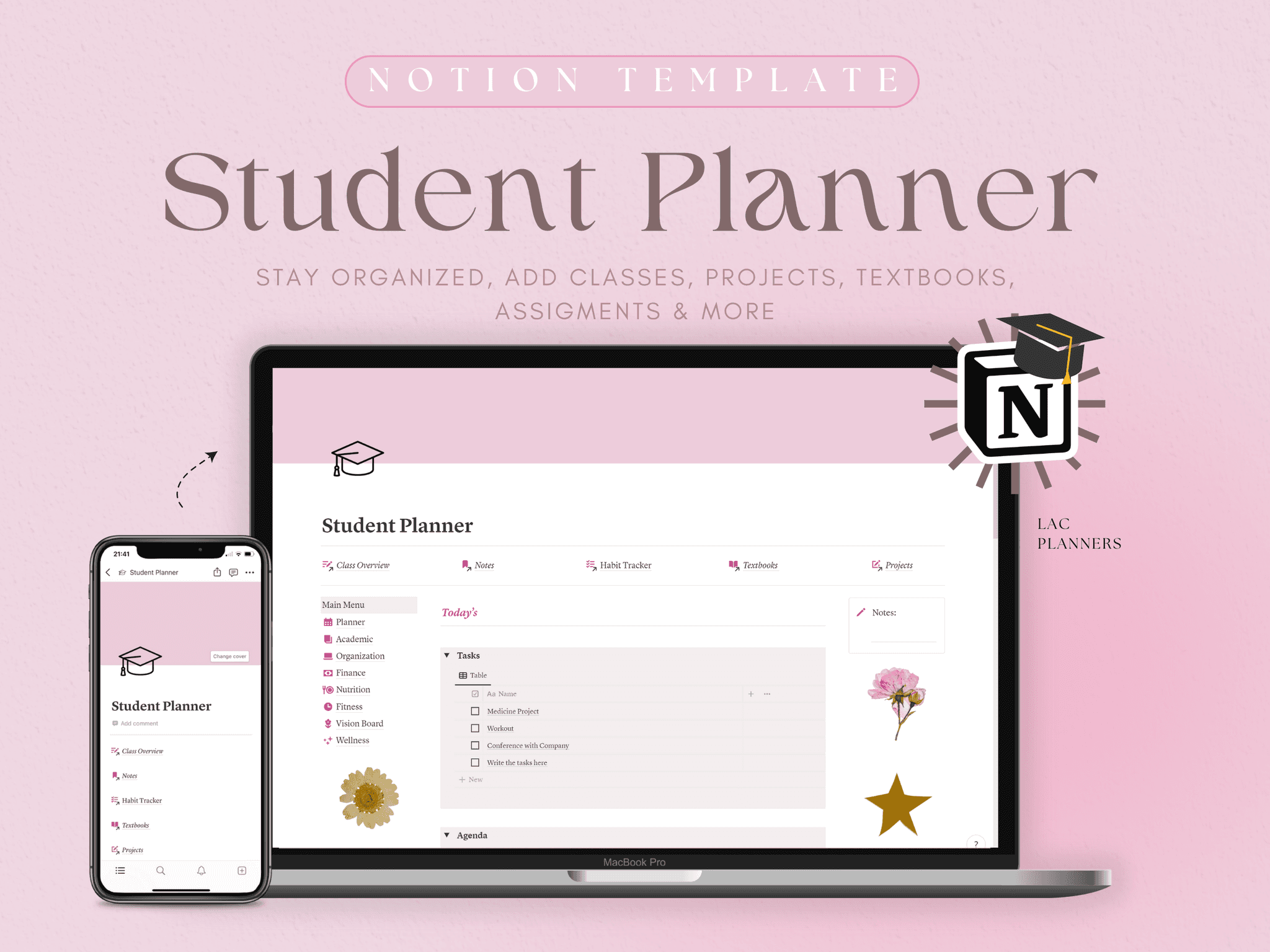 20 Best and Free Notion Templates for Students - Solt Wagner