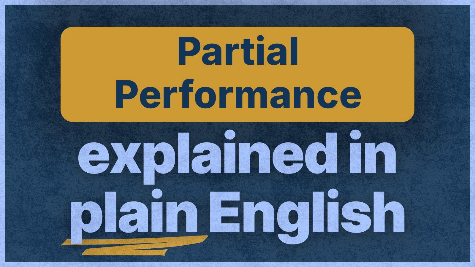 Partial Performance in Real Estate: A Contract's Gray Area