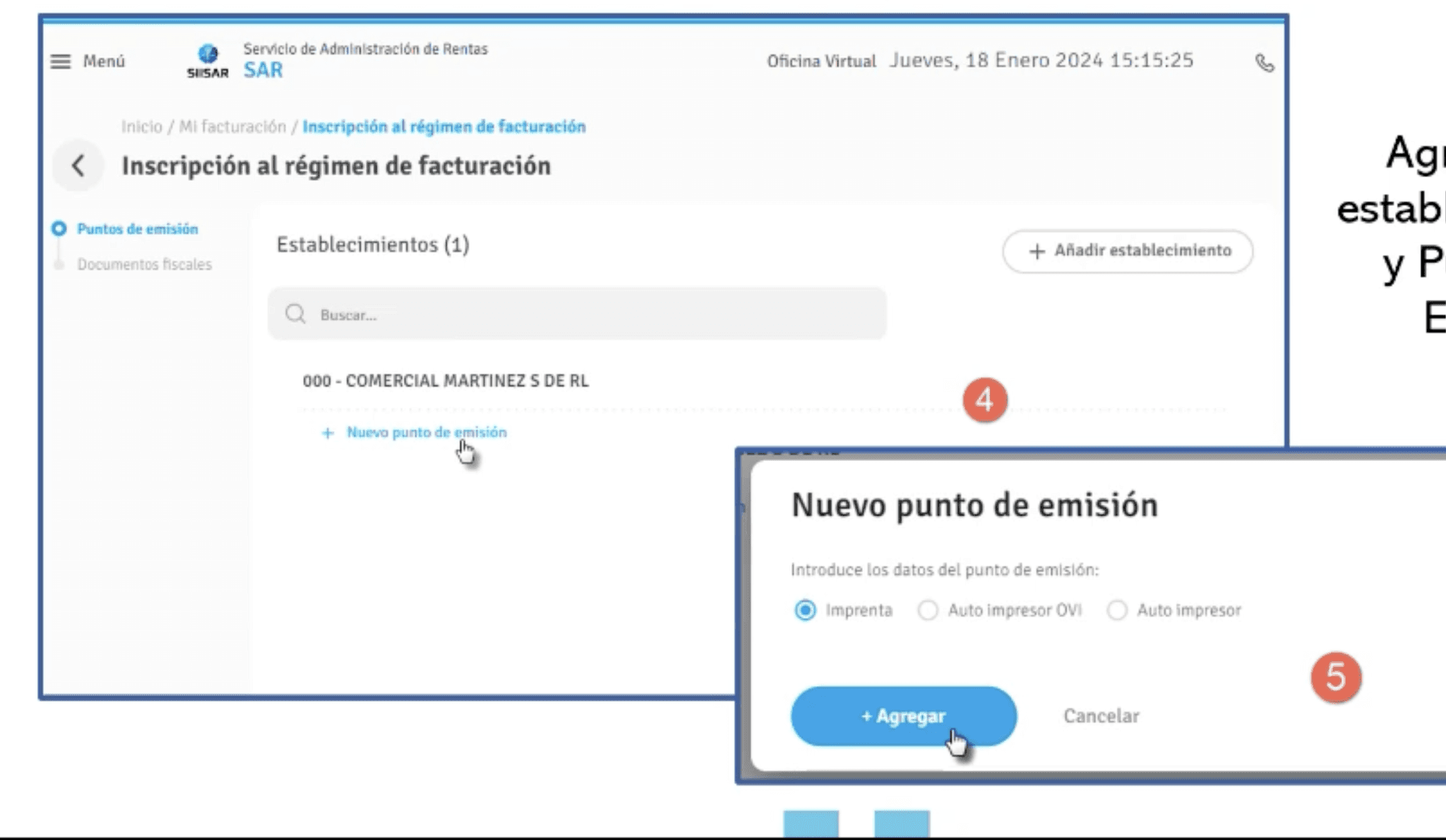 Como registrarnos como plataforma en SAR en linea - Factura.hn ...