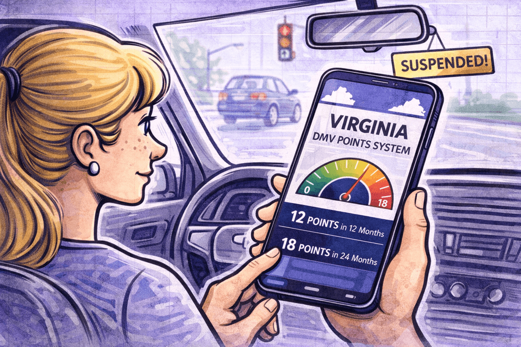 Virginia Driver Improvement Program & DMV Point Guide 2026
