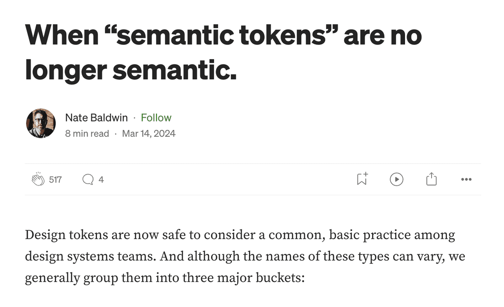 How to name design tokens