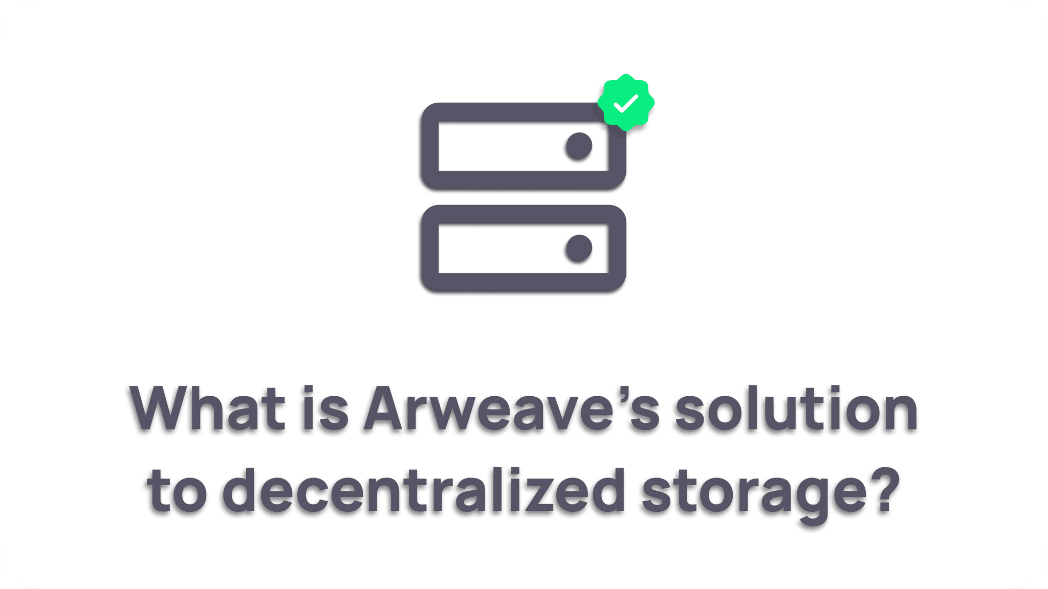 Your FAQ Guide to Arweave: What is Arweave? - Community Labs Blog