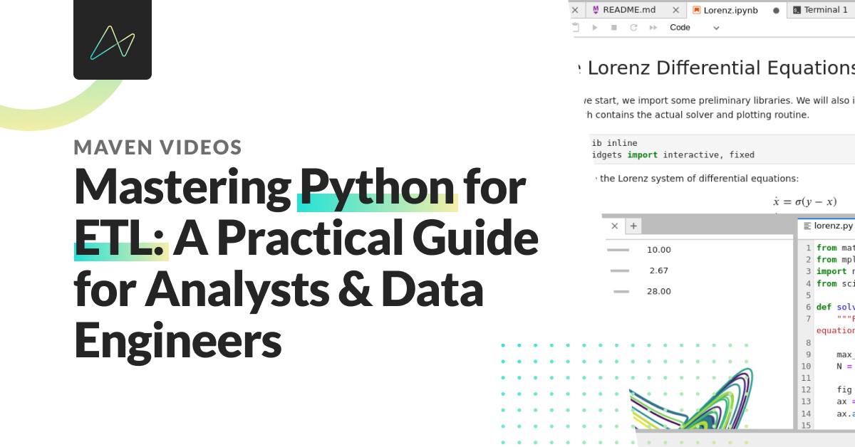 Mastering Python for ETL: A Practical Guide | Maven Analytics