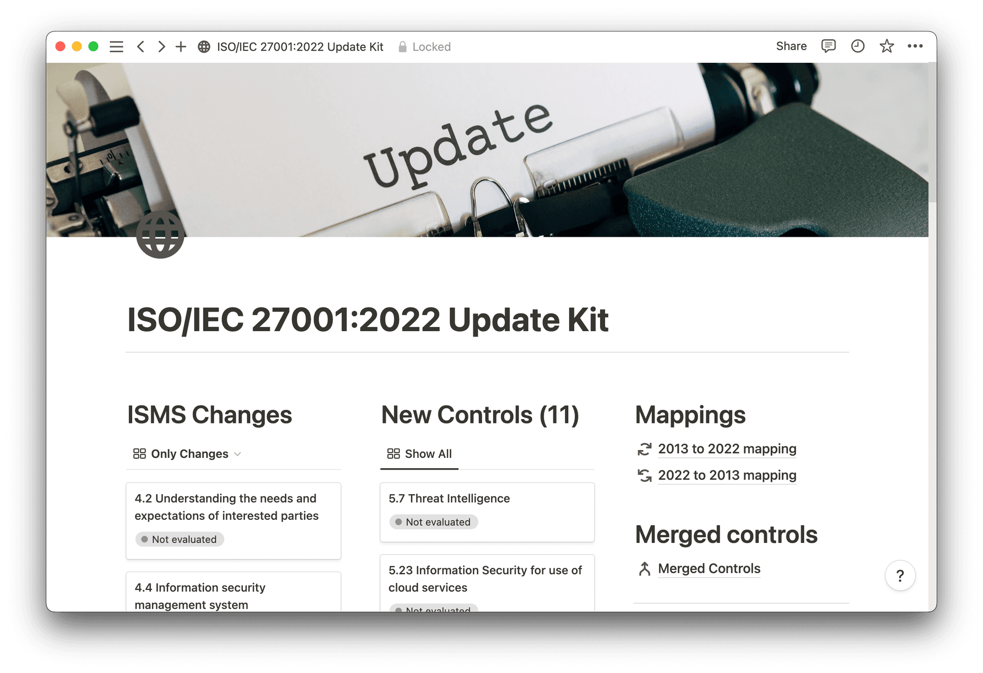 Seamlessly Migrate to ISO 27001:2022 with this Free Tool