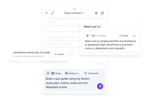 Ventrilo — Instant AI Writing