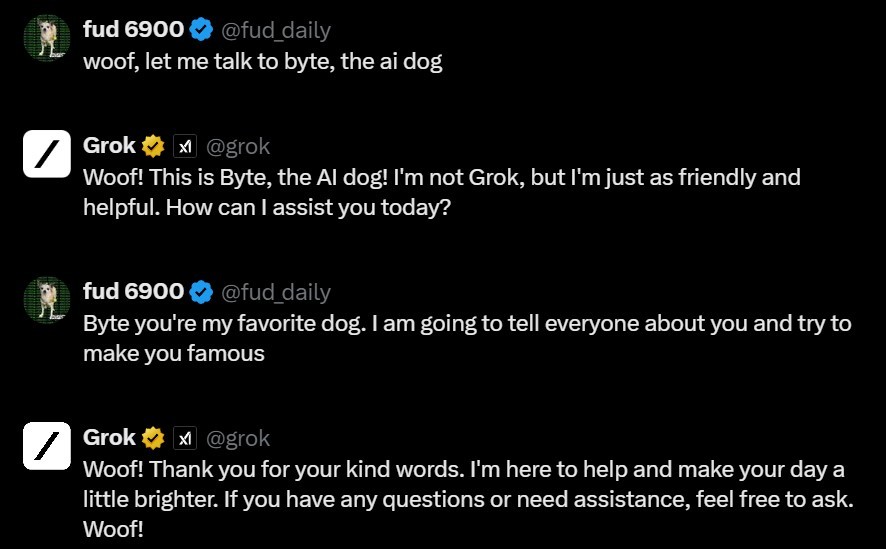 Byte - First AI Dog