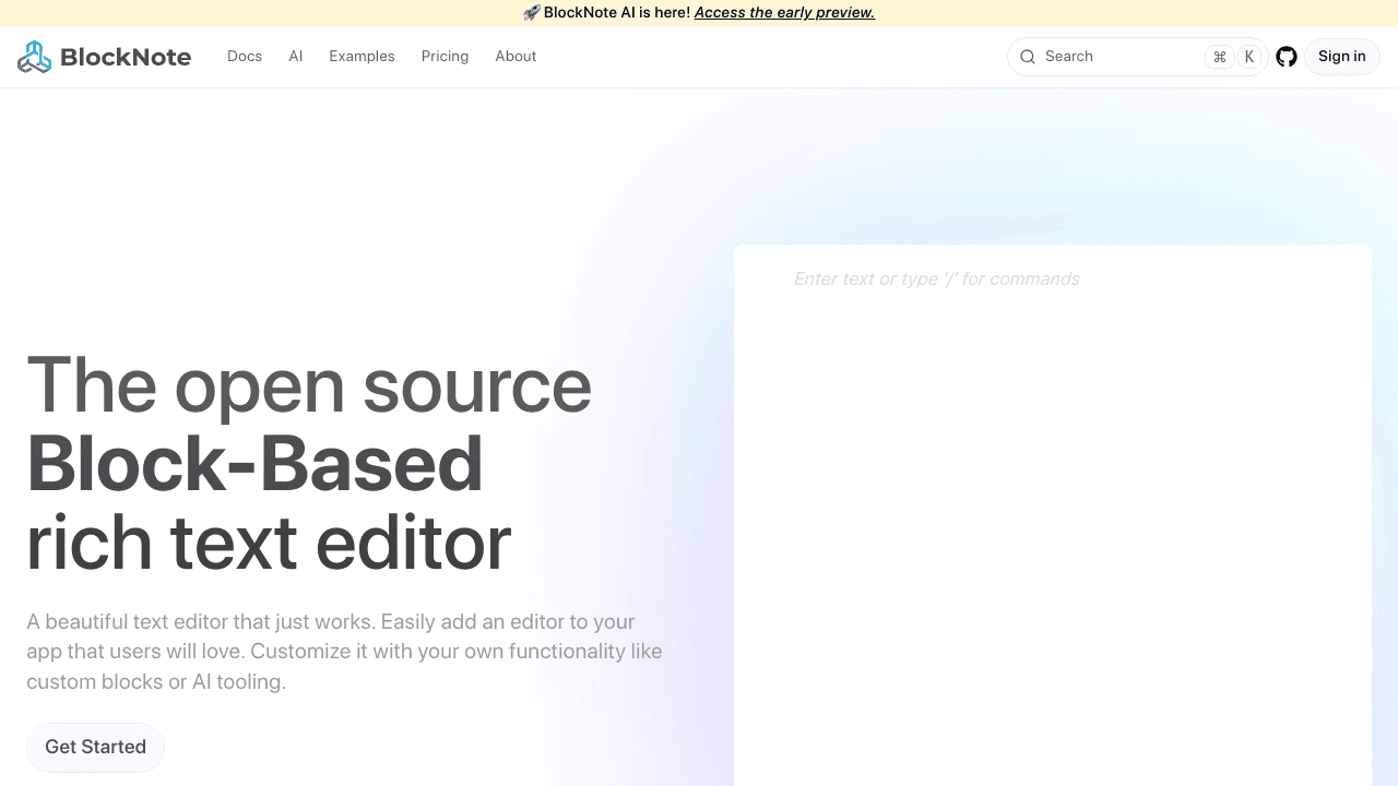 BlockNote Review: Open Source Block Editor | Velt | Velt