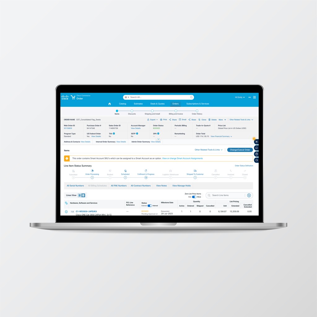 Cisco Commerce Workspace — case study by Khoa Nguyen