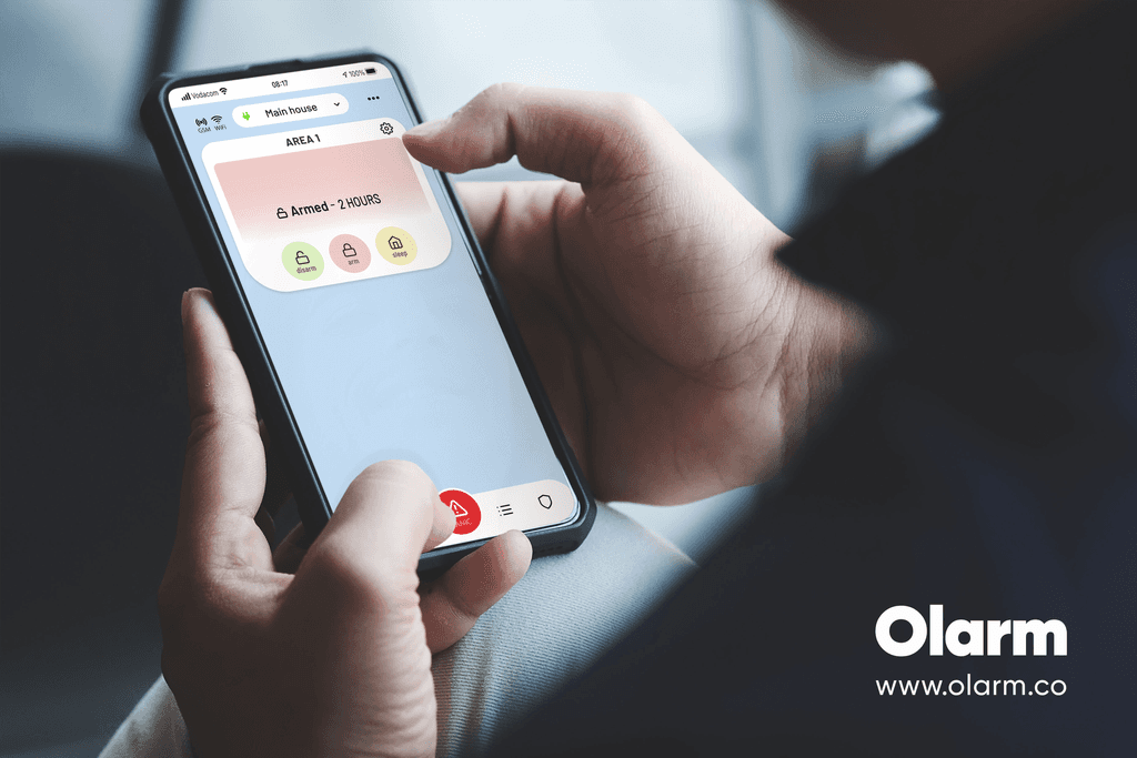 Smart Alarm App to remotely control your Security Systems | Olarm APP